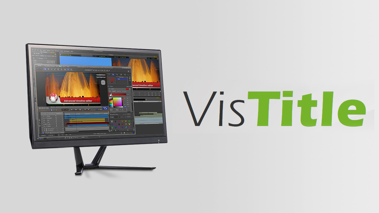 EDIUS対応タイトルプラグイン、VisDOM VisTitle 3の販売を開始しました | Flashback Japan Blog